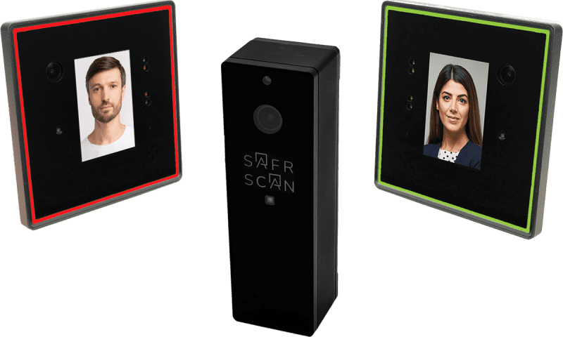 AI computer vision facial recognition access control devices